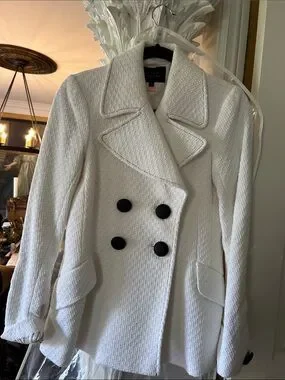 Pink Tartan | Jackets & Coats | Pink Tartan White Doublebreasted ...